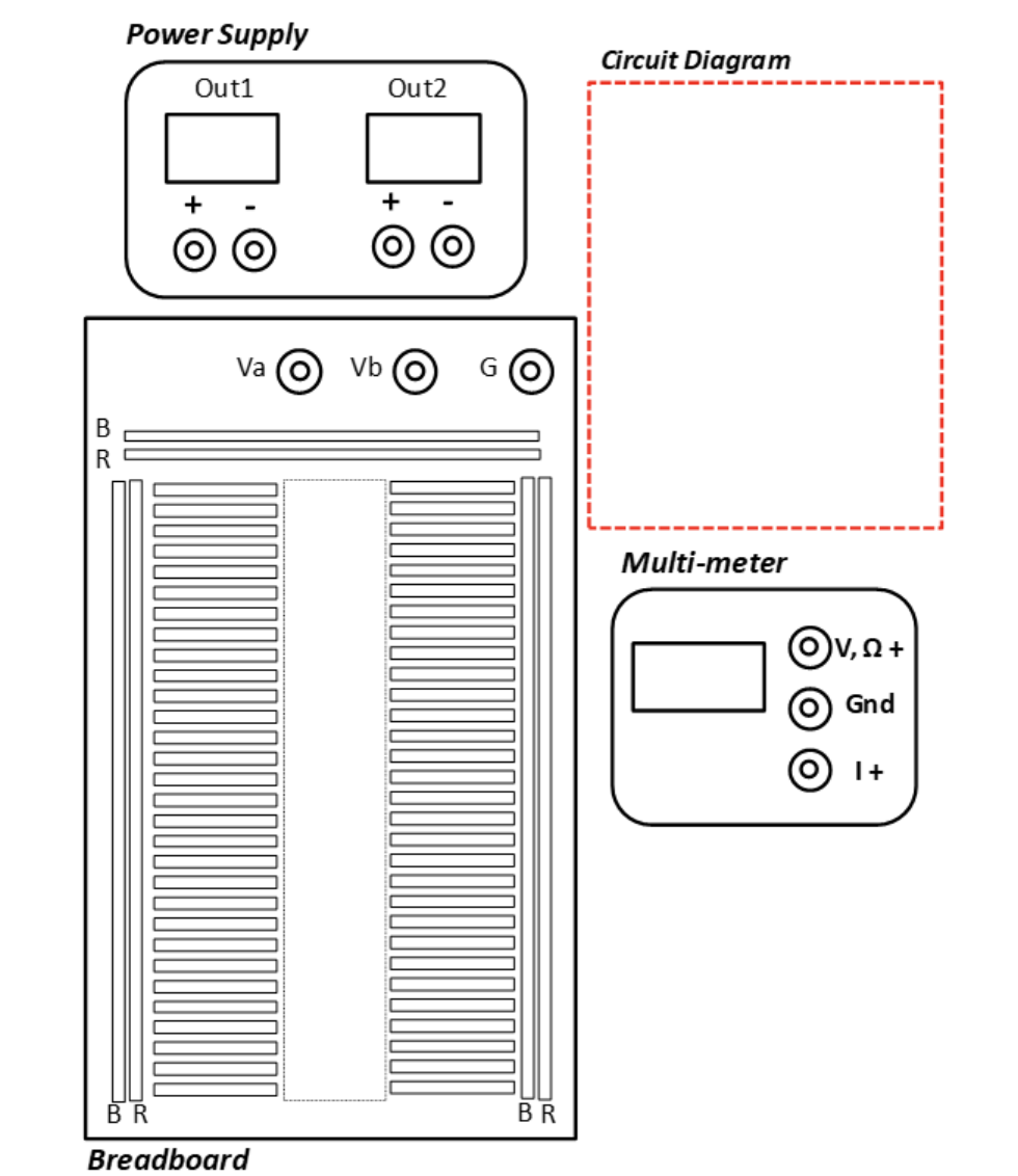 Solved R1 R2 R5 6V V R3 R4 Figure 2. Example Circuit #1. | Chegg.com