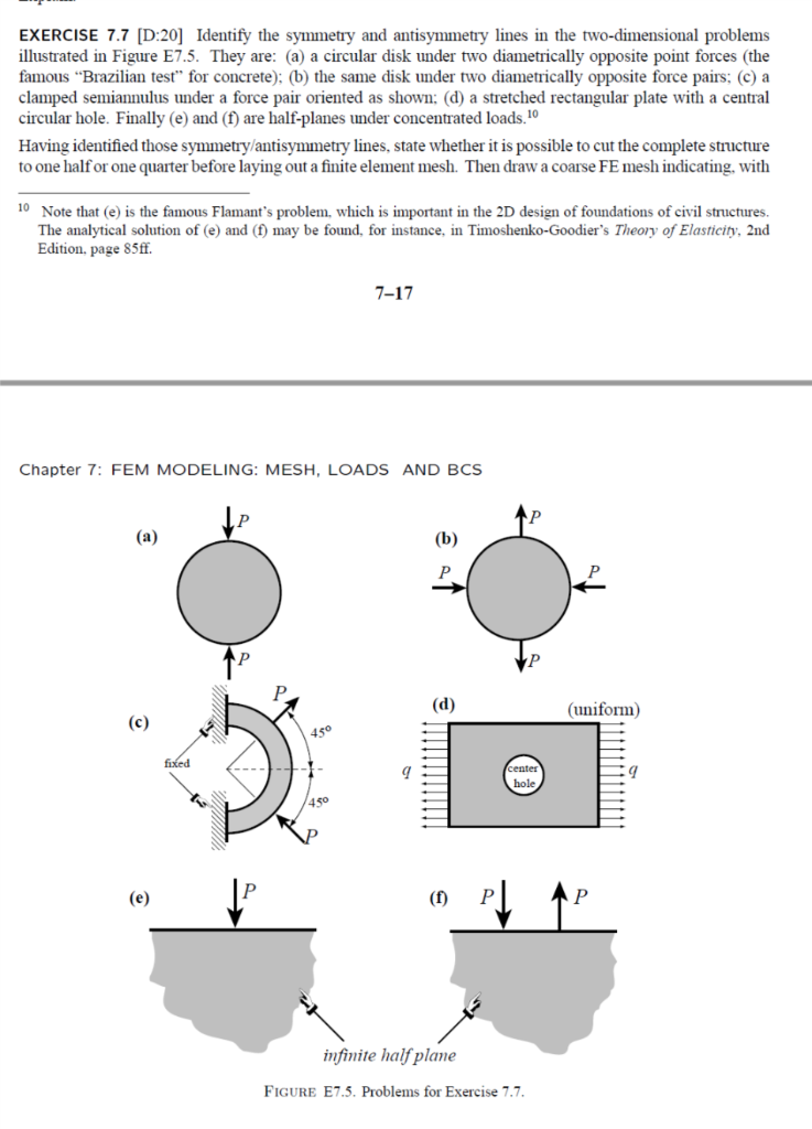 Solved EXERCISE 7.7 [D:20] Identify the symmetry and | Chegg.com