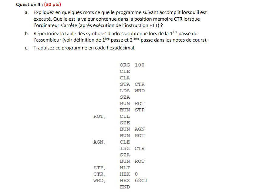 Solved Translation: a) Explain in a few words what the | Chegg.com