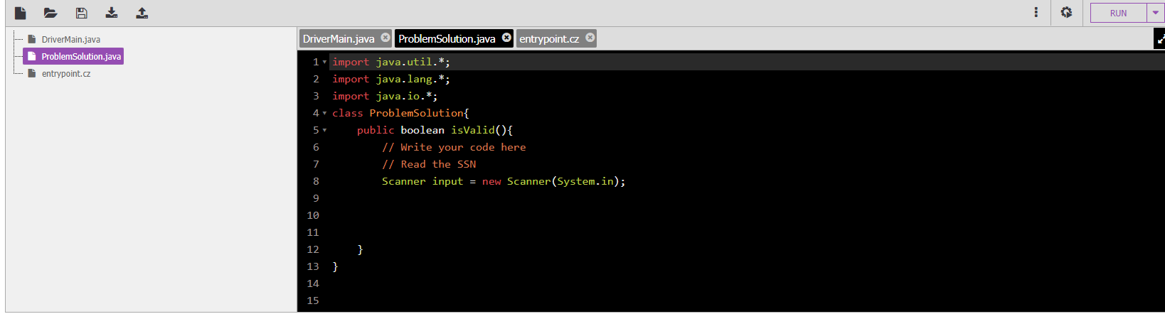 Solved HW1_P4 - Check SSN Compiler: Java (java-1.8.0_121) | Chegg.com