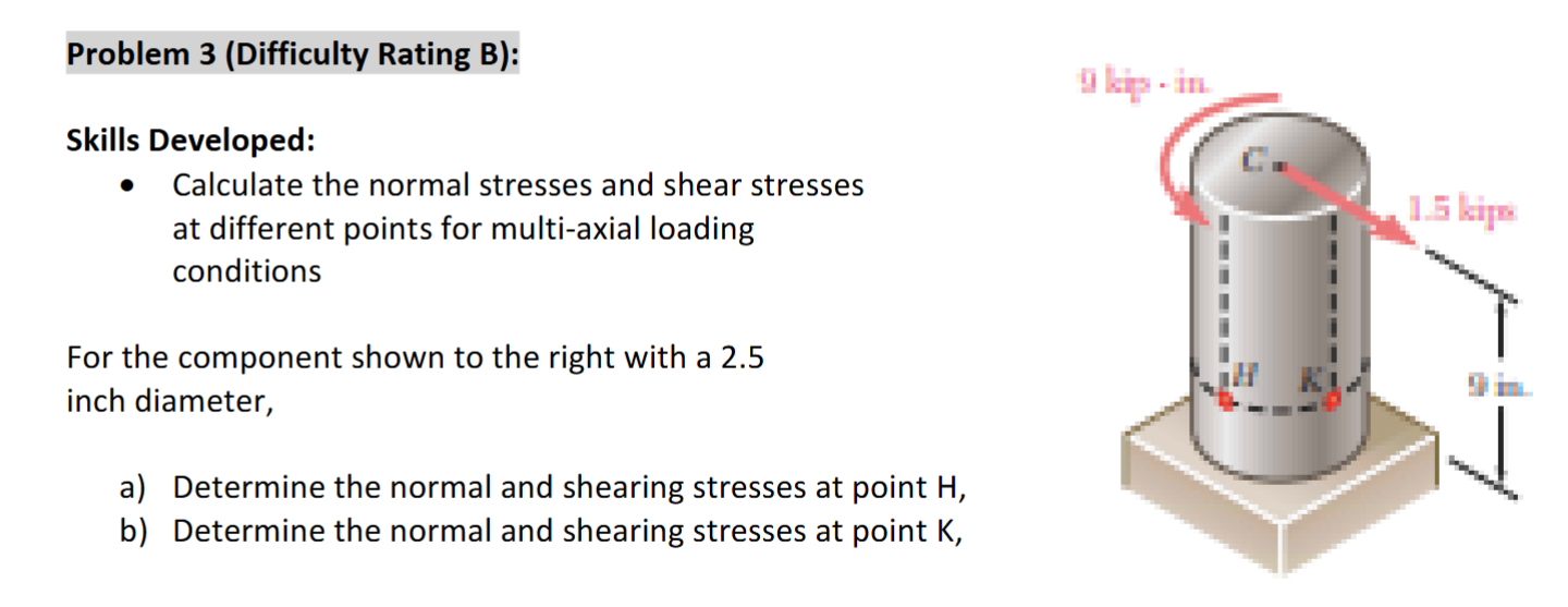 Solved Problem 3 (Difficulty Rating B): Skills Developed: - | Chegg.com