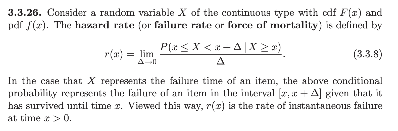 Solved 3.3.26. Consider a random variable X of the | Chegg.com
