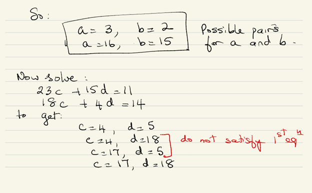 Solved . A message was encrypted using a 2x2 Hill cipher. We | Chegg.com