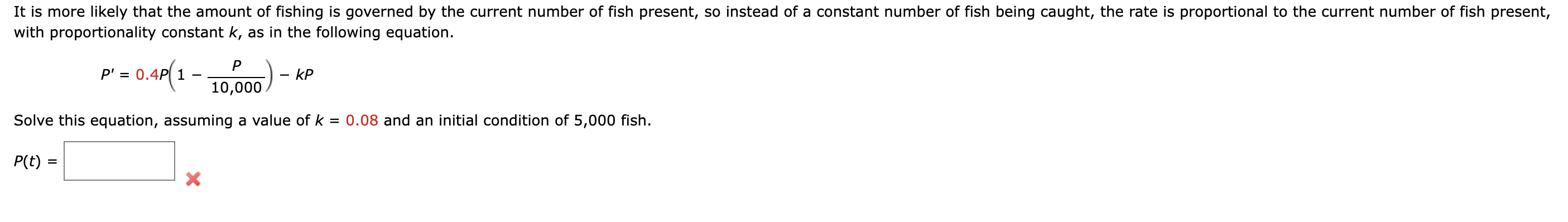 Solved with proportionality constant k, as in the following | Chegg.com