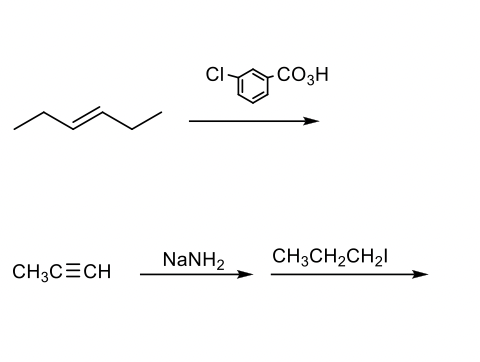 Solved CH3C≡CH NaNH2 CH3CH2CH2I | Chegg.com