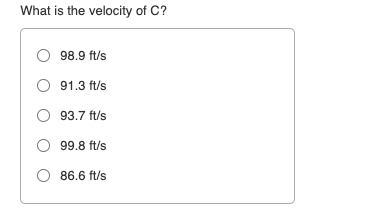 Solved 0.5 ft 2.5 ft 30° 50 ft/s B A At the instant shown, | Chegg.com