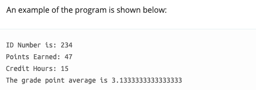 Solved 1. Create a class named Student that has fields for | Chegg.com