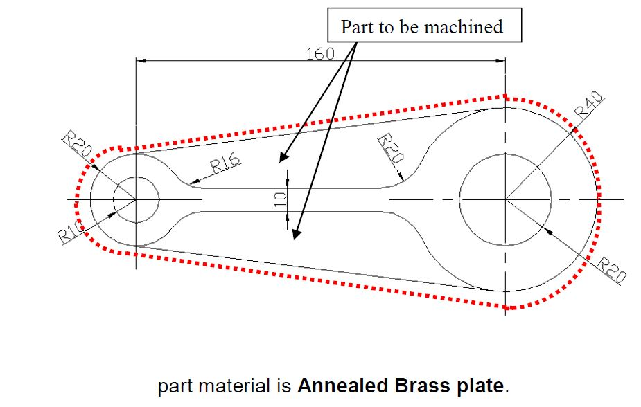 1. Write the word address program (G Code) to machine | Chegg.com