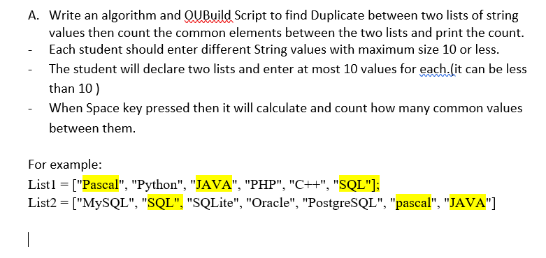 1-Write Code by OUBUILD file of type .SB2 2- Write an | Chegg.com