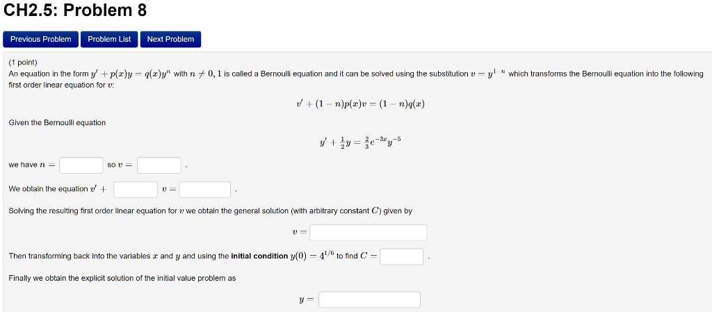 Solved CH2.5: Problem 8 Previous Problem Problem List Next | Chegg.com