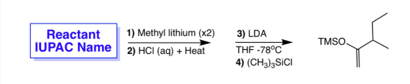 Solved Valid IUPAC name for the reactant in the reaction | Chegg.com