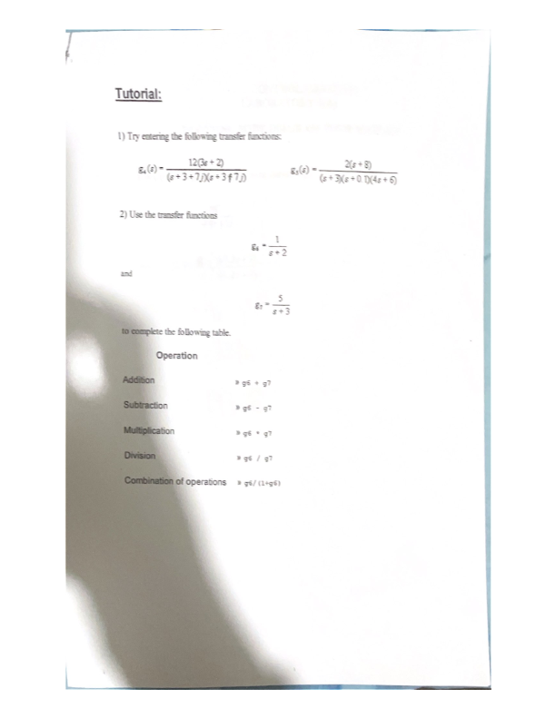 Solved Lesson 3 A transfer function can be entered into | Chegg.com