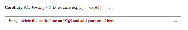 Solved exp(r)=exp(1)r=er | Chegg.com