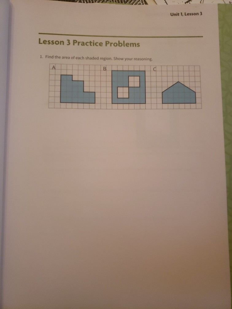 Solved Unit 1, Lesson 3 Lesson 3 Practice Problems 1. Find | Chegg.com
