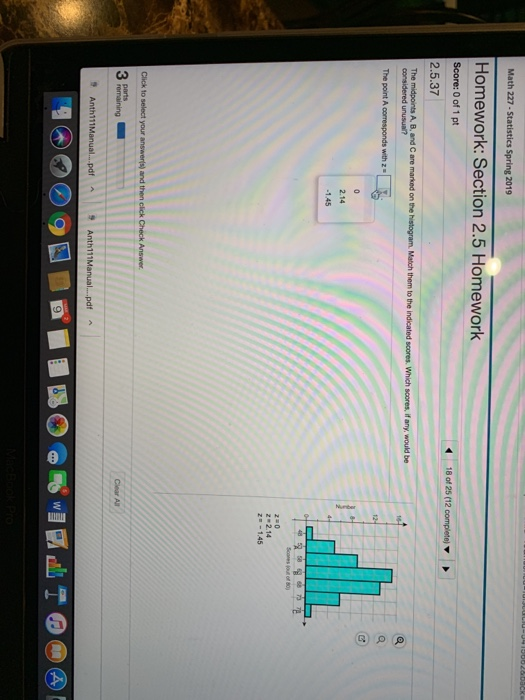 Solved Homework Section 2 5 Homework Score 0 Of 1 Pt