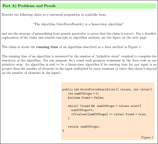 Solved Consider a particular, but arbitrary, x Template for | Chegg.com