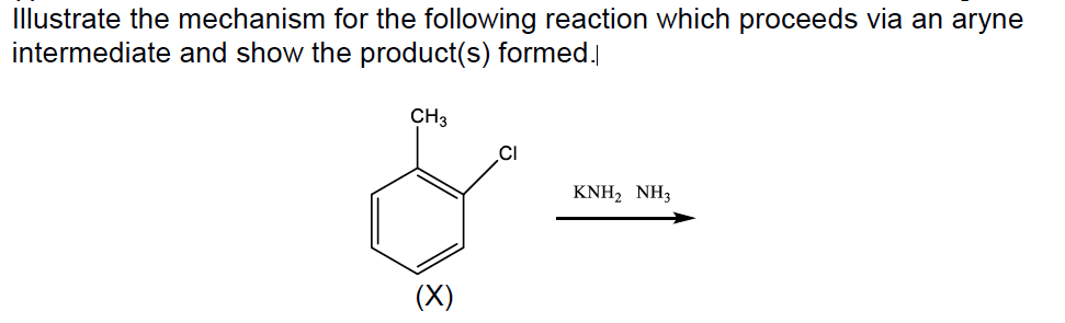 Solved Illustrate the mechanism for the following reaction | Chegg.com