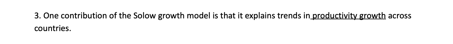 Solved Part 1: True/False/Explain. For each question, follow | Chegg.com