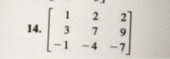 Solved Finding the Inverse of a Matrix In Exercises 7-30, | Chegg.com