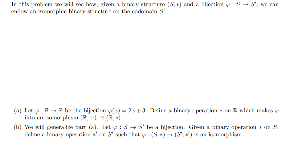 Solved In this problem we will see how, given a binary | Chegg.com