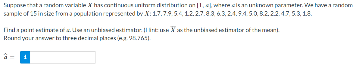 Solved Suppose that a random variable X has continuous | Chegg.com