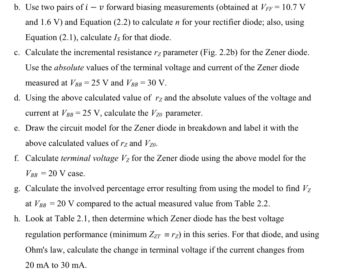 Recall that diodes specifically manufactured to | Chegg.com