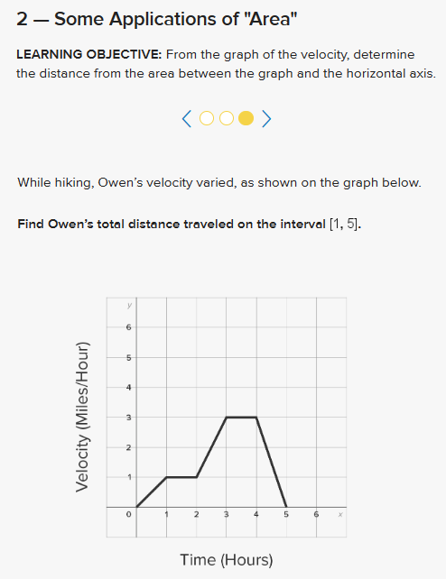 Solved 2 - Some Applications of "Area" LEARNING OBJECTIVE: | Chegg.com