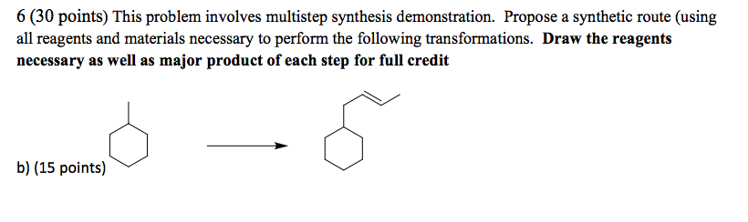 Solved 6 (30 points) This problem involves multistep | Chegg.com