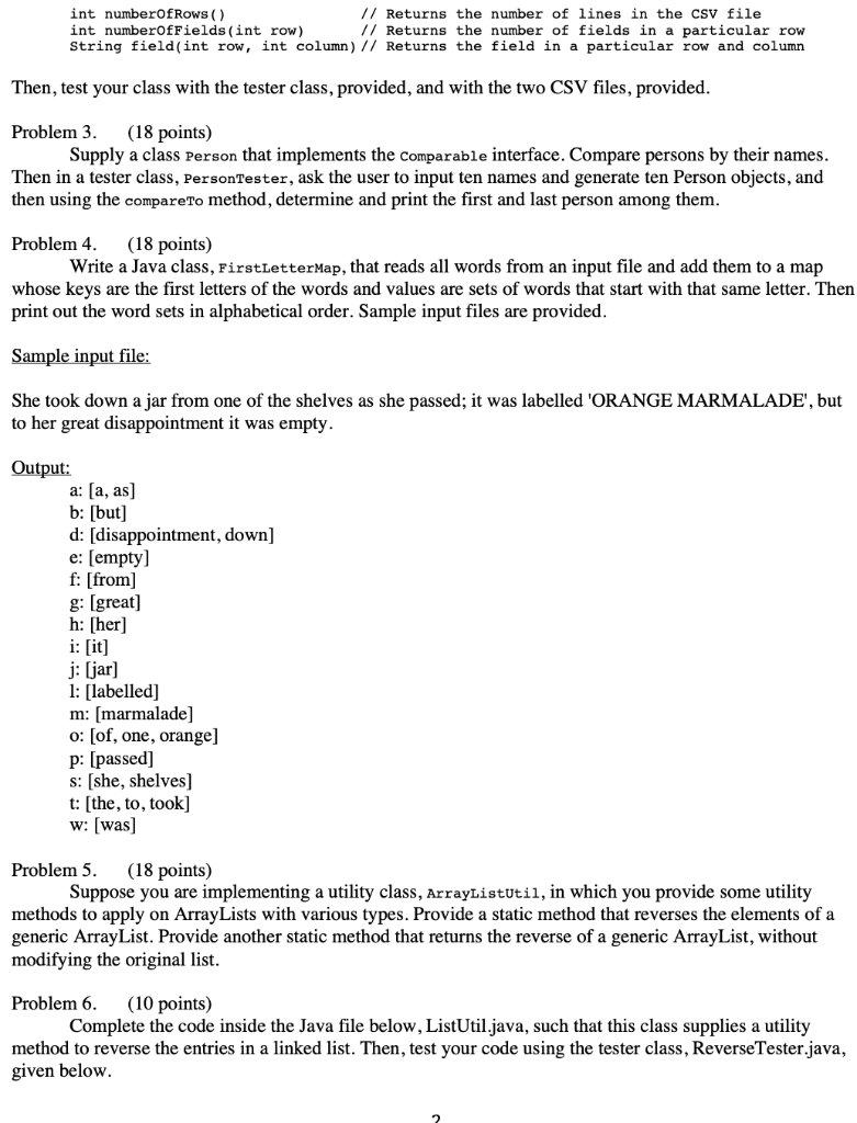Solved Problem 1 18 Points Consider Interface Public Interface Numberformatter T String