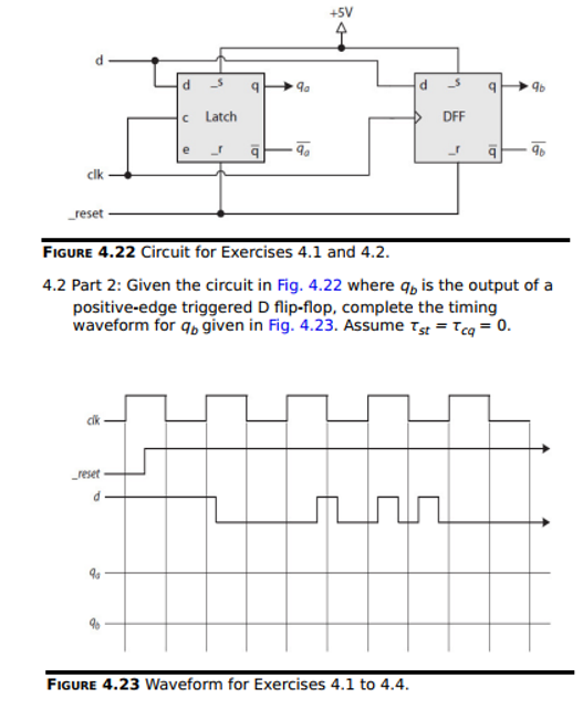 Solved FIGURE 4.22 Circuit for Exercises 4.1 and 4.2. 4.2 | Chegg.com