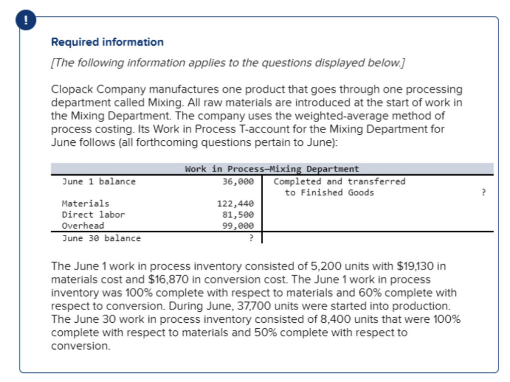 Solved 5. Compute the equivalent units of production for | Chegg.com