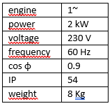 Solved 7.Calculate the electric current consumed by a motor | Chegg.com