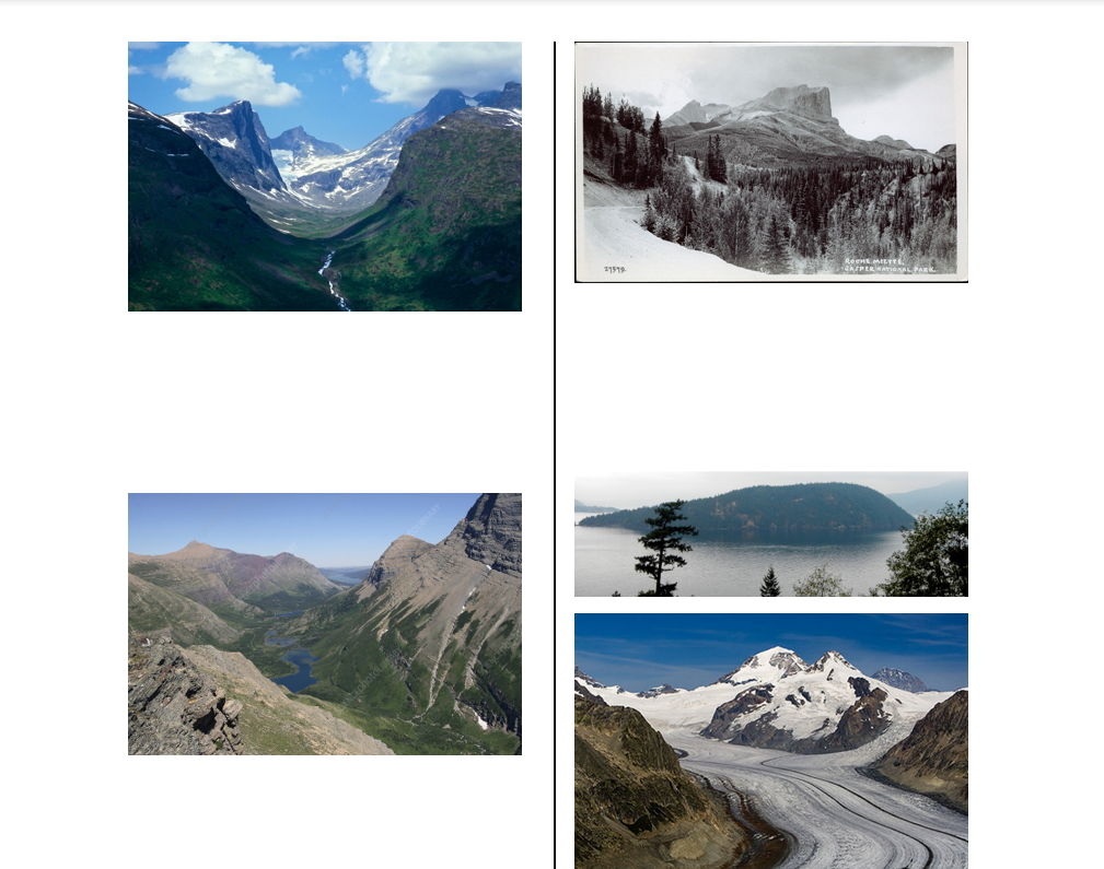 Solved Identify the following landscape features and briefly | Chegg.com