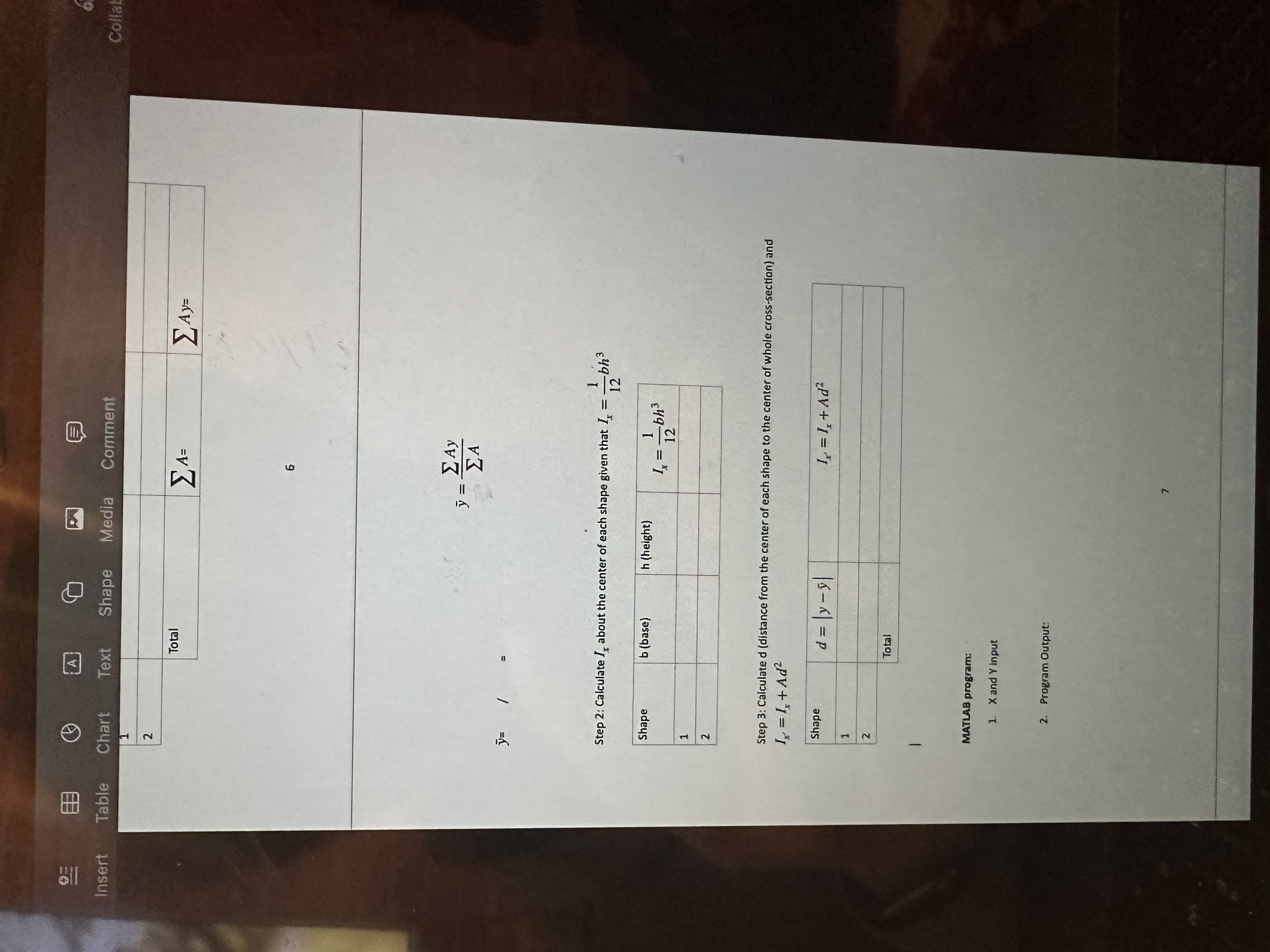 Solved Problem 1: Calculate the moment of inertia for the | Chegg.com