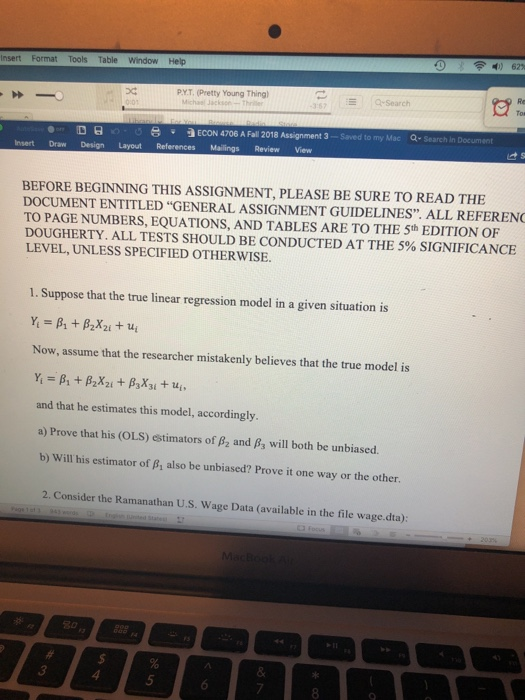 Solved 4), 625 Insert Format Tools Table Window Help P.Y.T, | Chegg.com