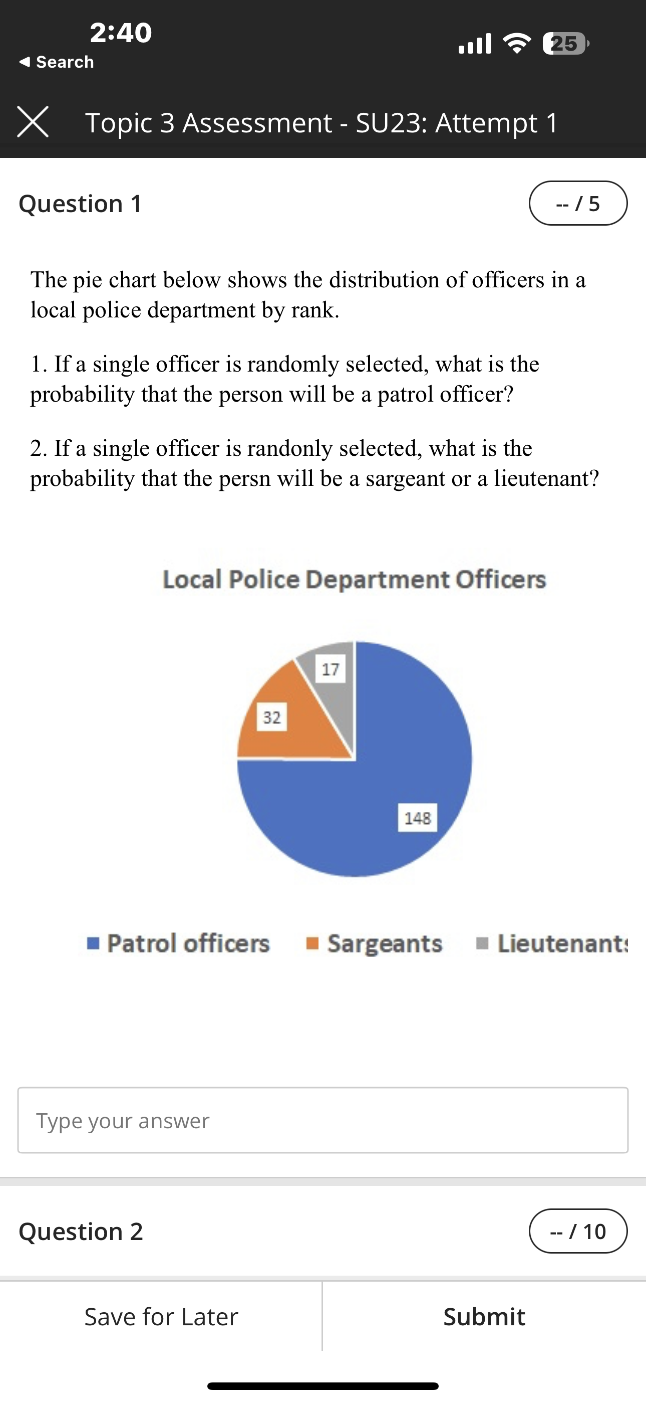 Solved The pie chart below shows the distribution of | Chegg.com