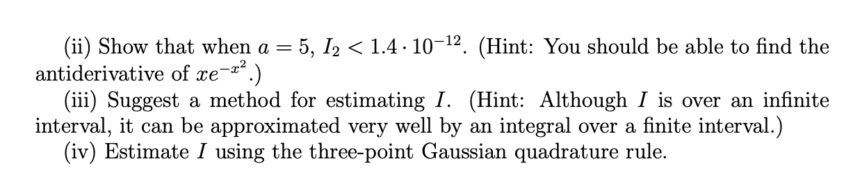Solved Problem 2. So far we have only considered integrals | Chegg.com
