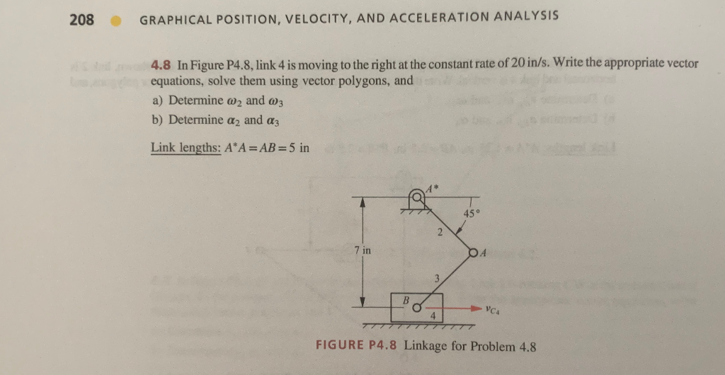Solved 208 GRAPHICAL POSITION, VELOCITY, AND ACCELERATION | Chegg.com