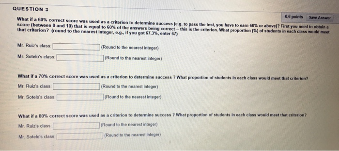 Solved QUESTION 1 1 points save Answer Nine students in Mr. | Chegg.com