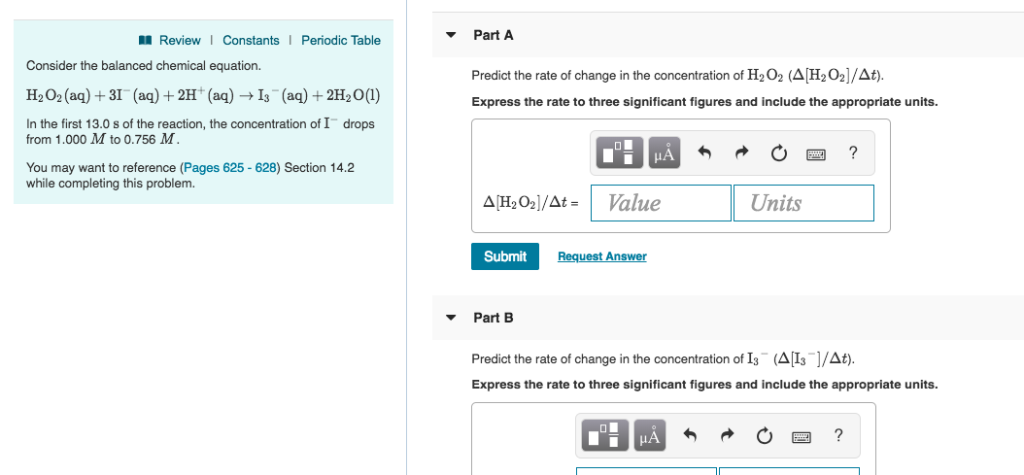 Solved Part A Review i Constants l Periodic Table Consider | Chegg.com