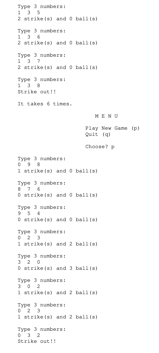 Solved 1. This project is to write a simple game program | Chegg.com
