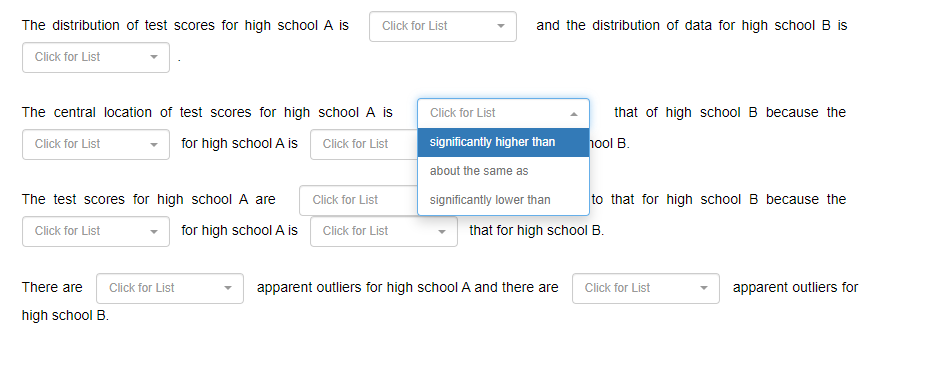 Solved Test scores (out of 100) were collected on Year 10 | Chegg.com