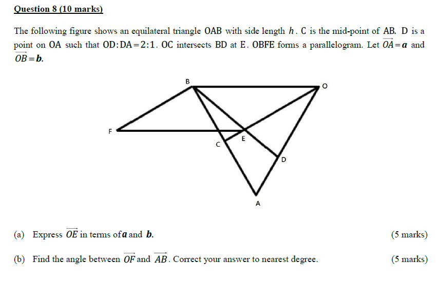 Solved Question 8 (10 marks) The following figure shows an | Chegg.com
