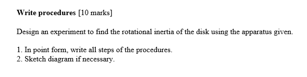 Solved EXPERIMENT: MEASURING ROTATIONAL INERTIA Introduction | Chegg.com