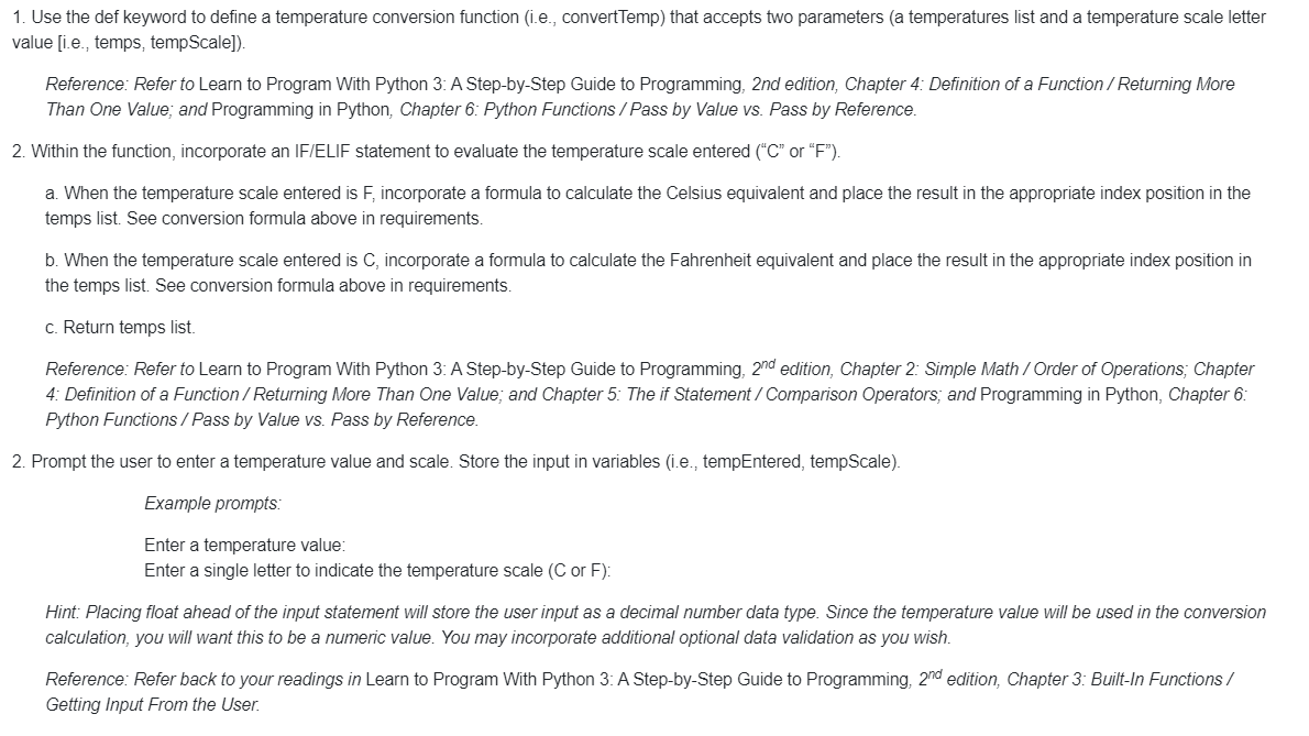 Solved For this project, you will write a program that | Chegg.com