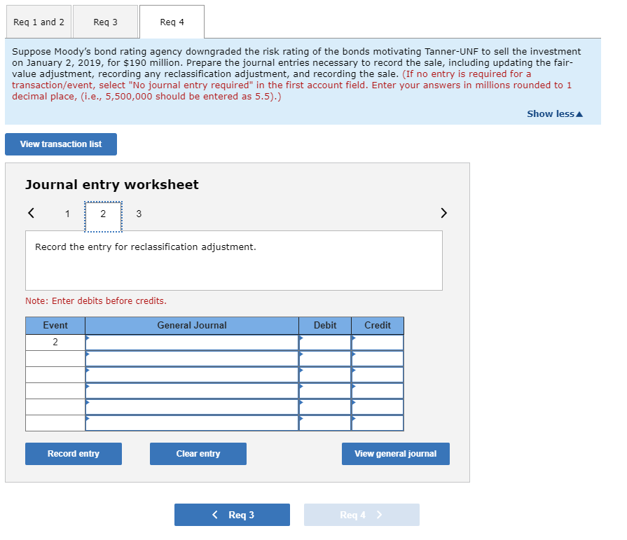 Solved Req 1 and 2Req 3 Req 4 Suppose Moody's bond rating | Chegg.com