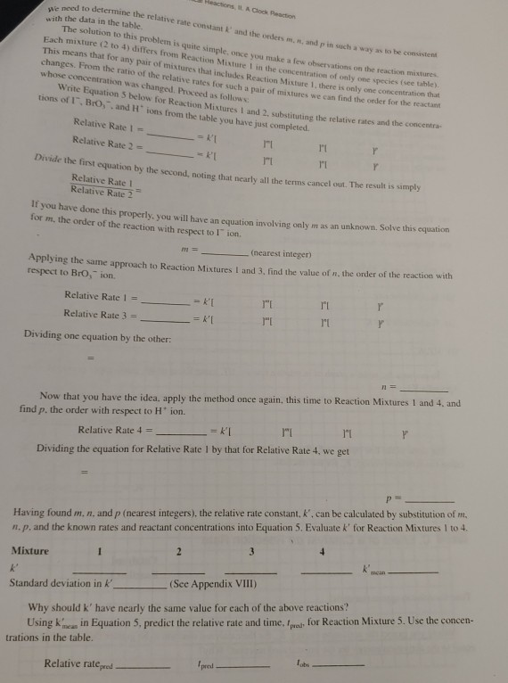 Section Name Experiment 21 Data and Calculations: | Chegg.com