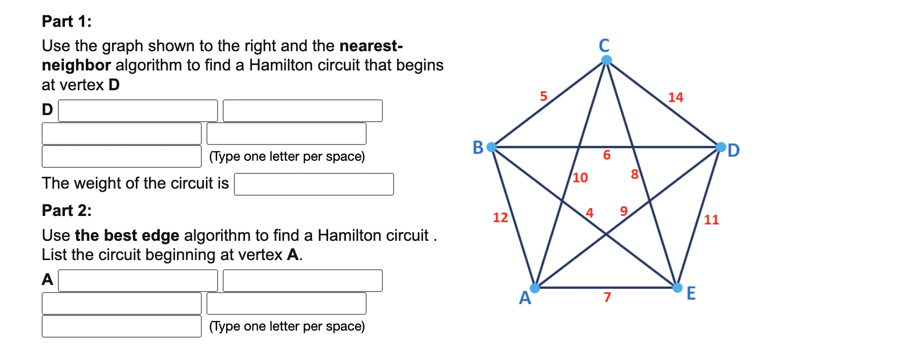 Solved Part 1: Use the graph shown to the right and the | Chegg.com