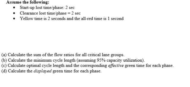 Solved 4. An intersection has a three-phase signal with the | Chegg.com