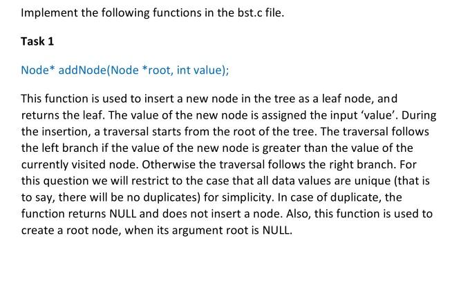 Solved bst.h.txt - Notepad File Edit Format View Help | Chegg.com